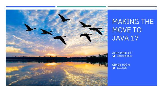 Making The Move To Java 17 (JConf 2022) | PDF