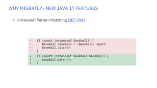 Making The Move To Java 17 (JConf 2022) | PDF