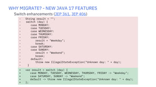 Making The Move To Java 17 (JConf 2022) | PDF