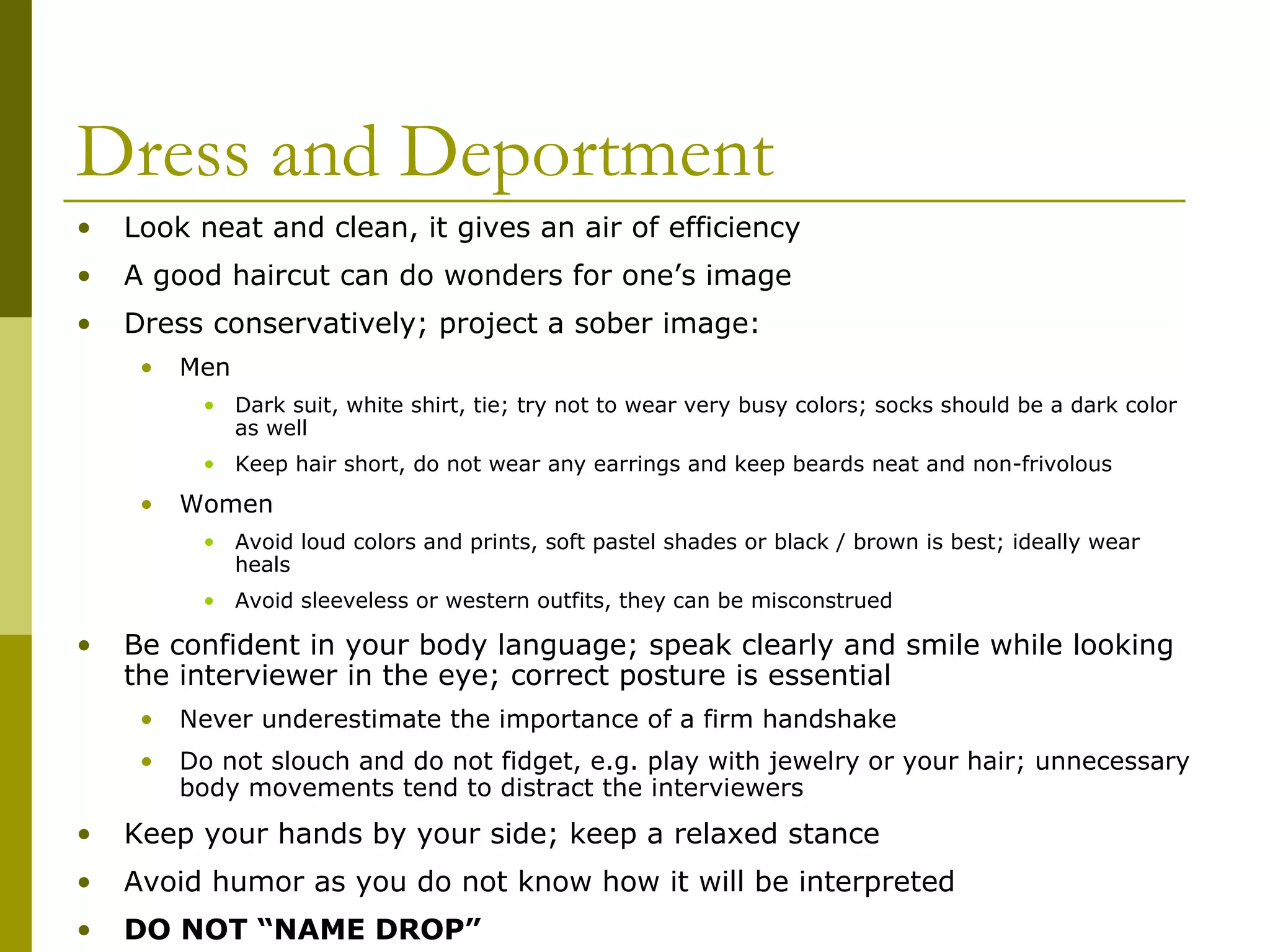 Making the right_impression | PPT