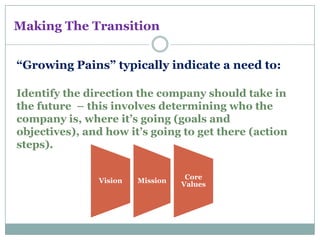 Making the Transition | PPT