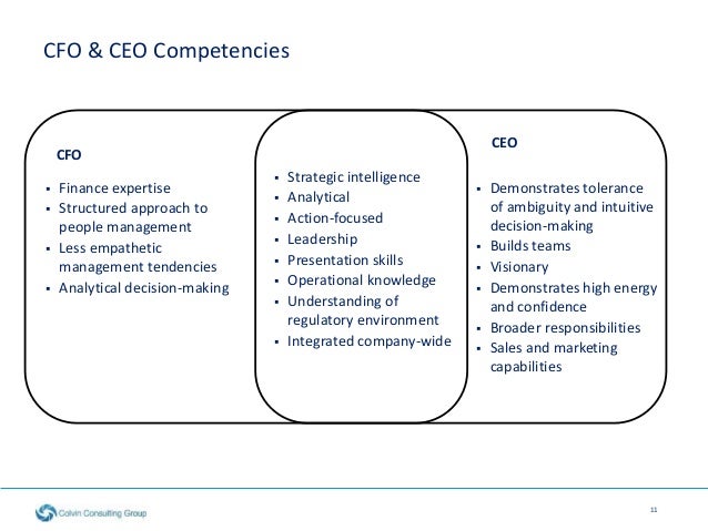 Making the transition from cfo to ceo