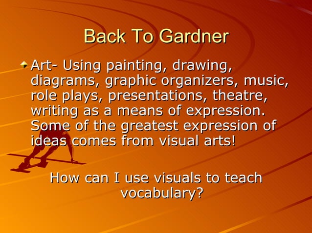 Making the vocabulary connection in middle schools | PPT