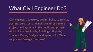 Amir Parekh - Tips For People Who Want to Become Civil Engineer | PPT