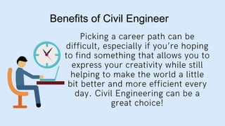 Amir Parekh - Tips For People Who Want to Become Civil Engineer | PPT