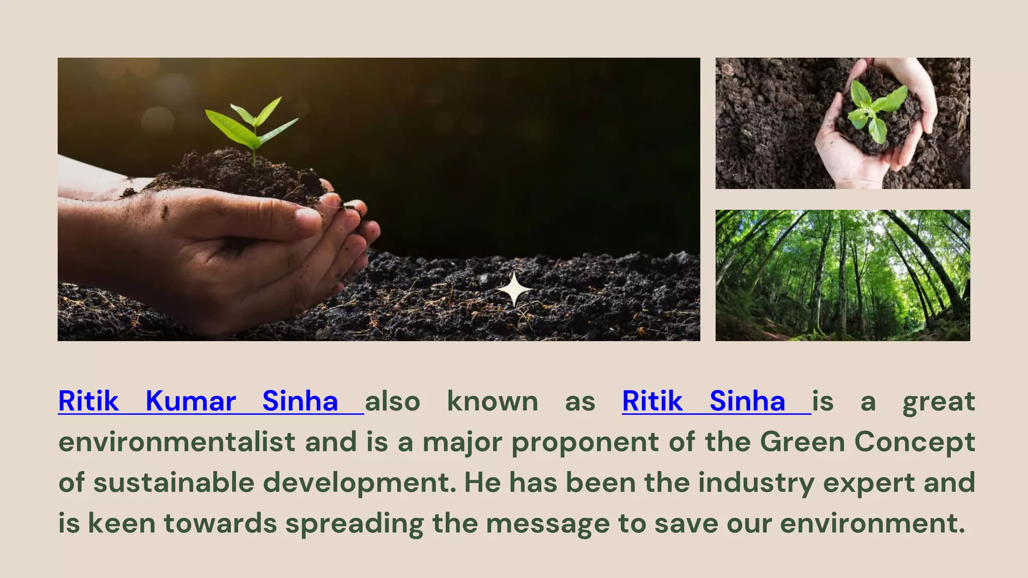 Making the World a Greener Place! - Environmentalist Ritik Kumar Sinha.pptx