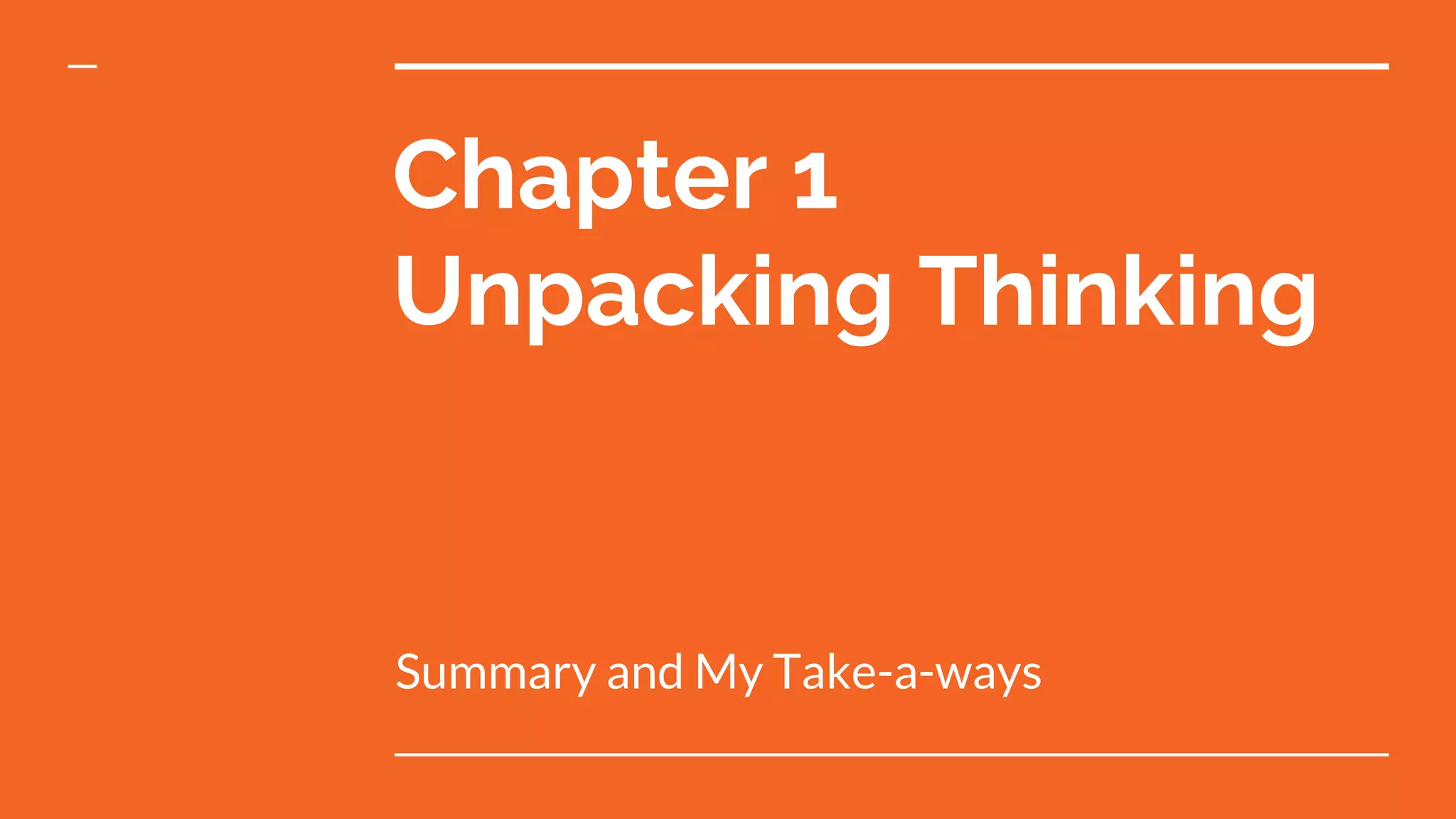 Making Thinking Visible Chapter 1 | PPTX