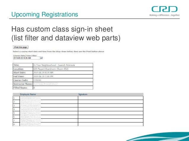 Making a Training Database the Easy Way by Tom Benjamin - CRD