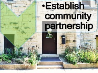 Making visible the work of community based learning a case study | PPT