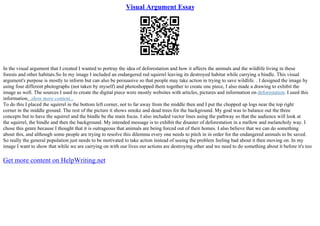 Making Visual Arguments | PPT