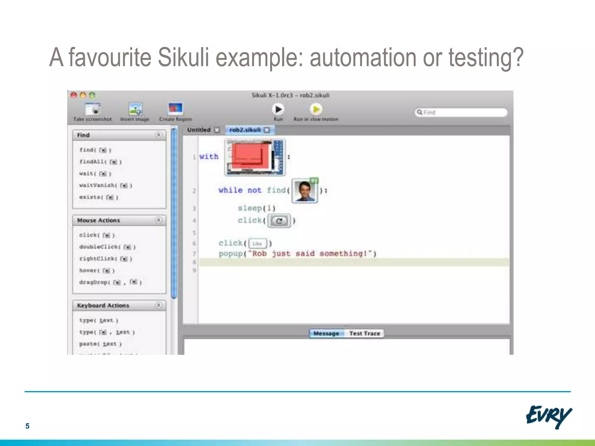 Making Visual Gui Testing Agile Ppt