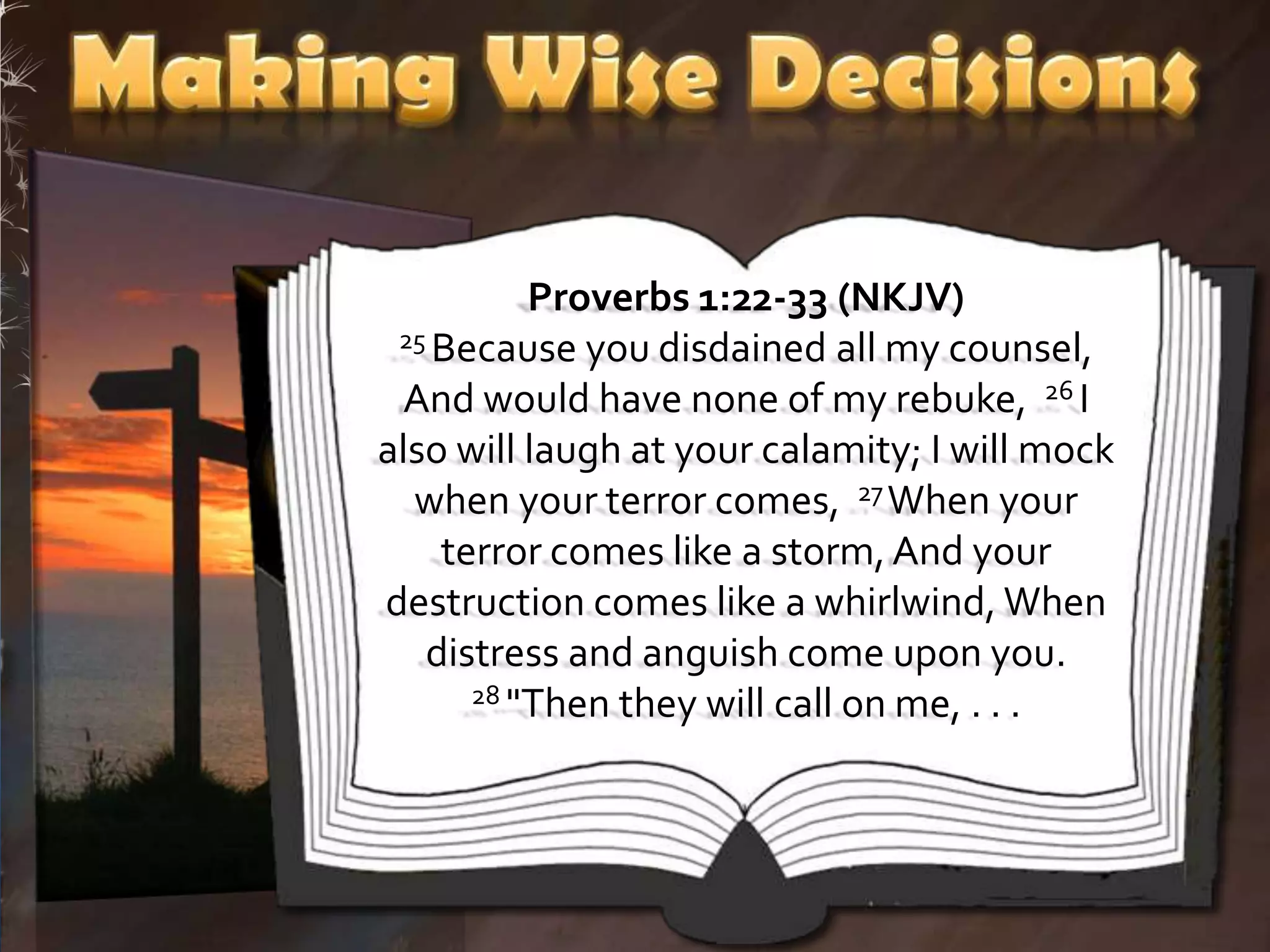 Making Wise Decisions Pptx