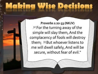Making wise decisions | PDF