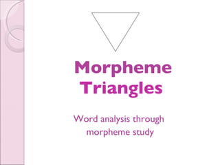 Making Words Stick PPT | PPT | Education