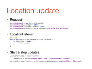 Infinum Android Talks #9 - Making your app location-aware | PPT | Free Download