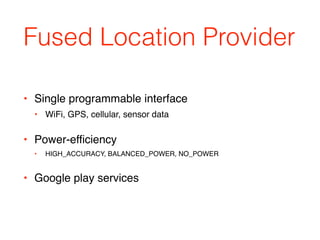 Infinum Android Talks #9 - Making your app location-aware | PPT | Free Download