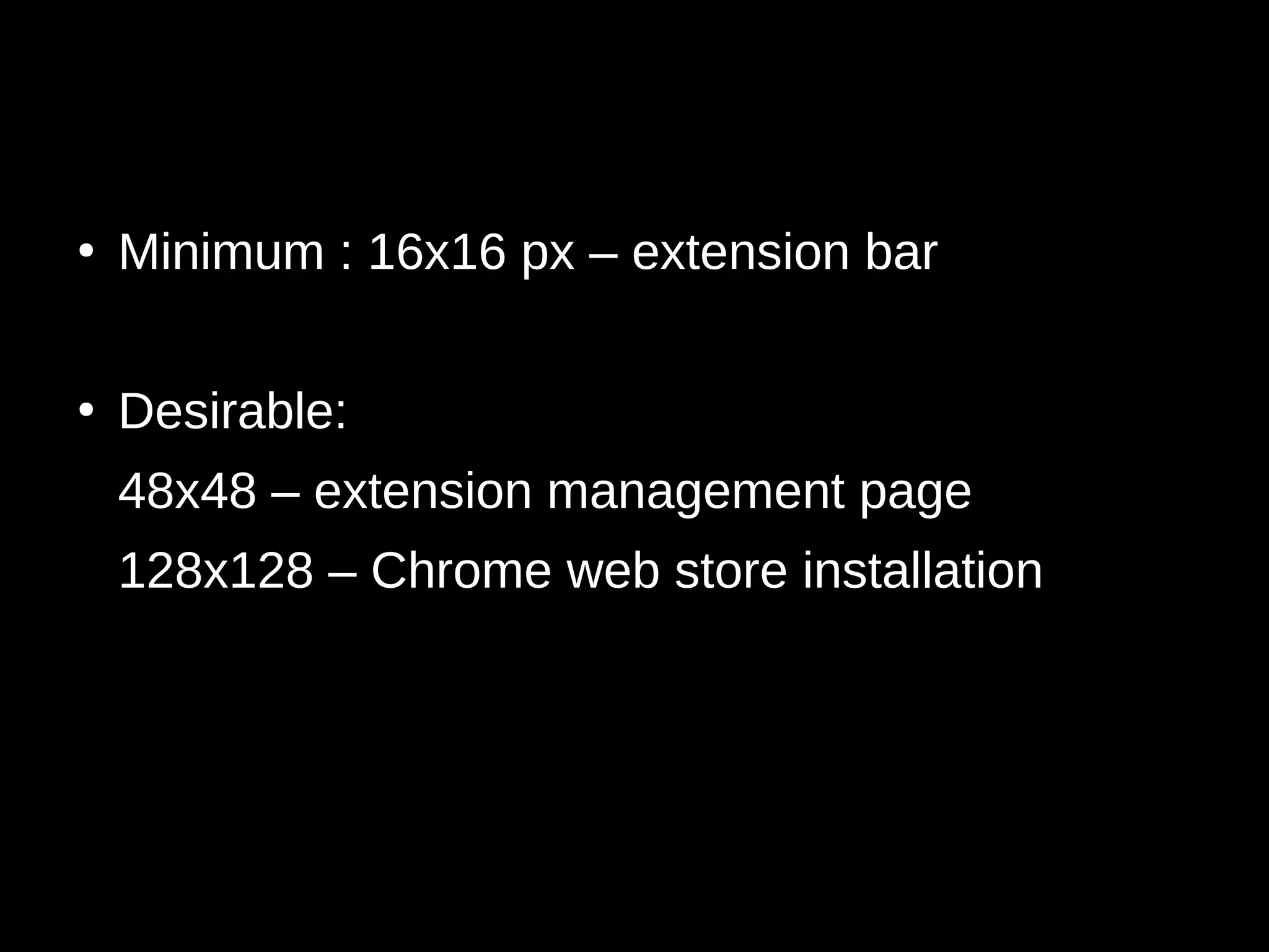 Making your chrome extension | PPT