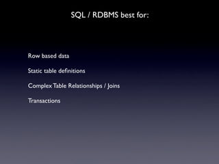 Making your RDBMS fast! | PPT
