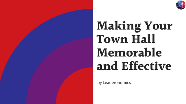 Making your town hall effective | PDF