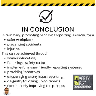 Making Your Workplace Safer with Near Miss Reporting | PDF