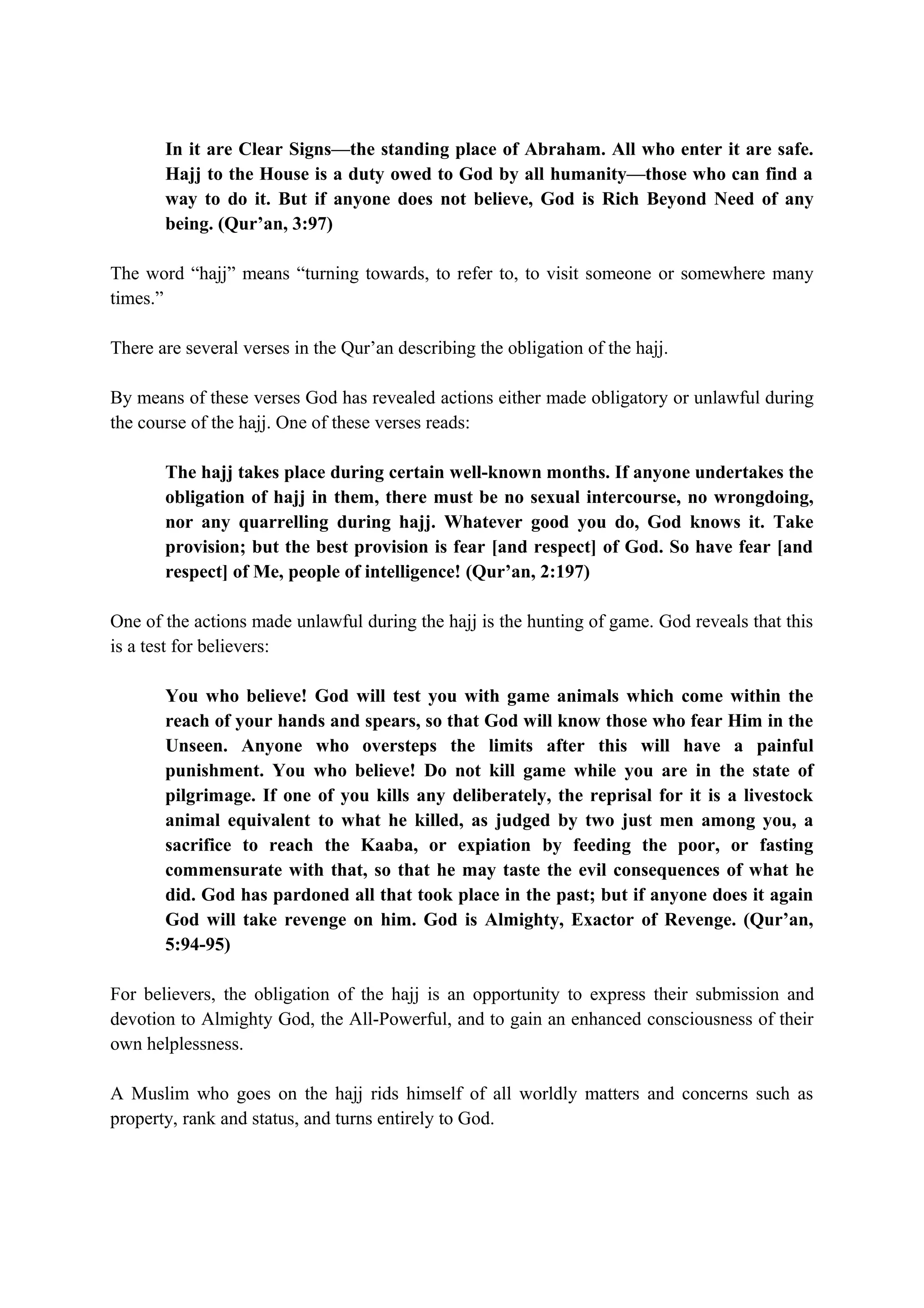 Makkah. Mother of cities and the holy site of Ka'bah. english | DOC