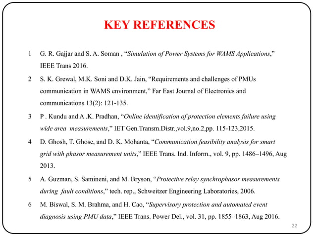 Real Time Analysis Of Power System Protection Pptx