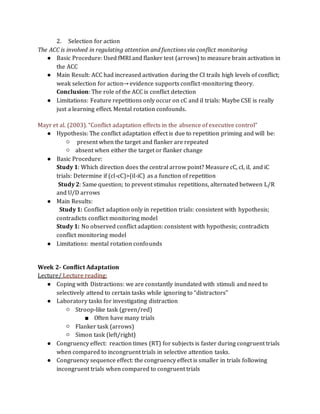 Psych 302 Midterm Study Guide | PDF