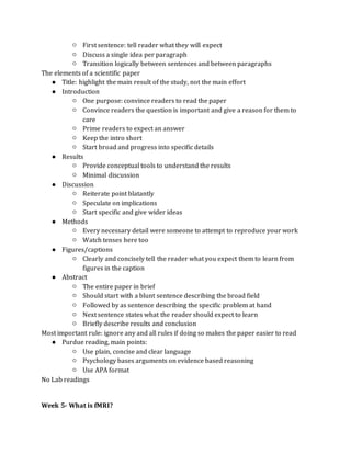 Psych 302 Midterm Study Guide | PDF