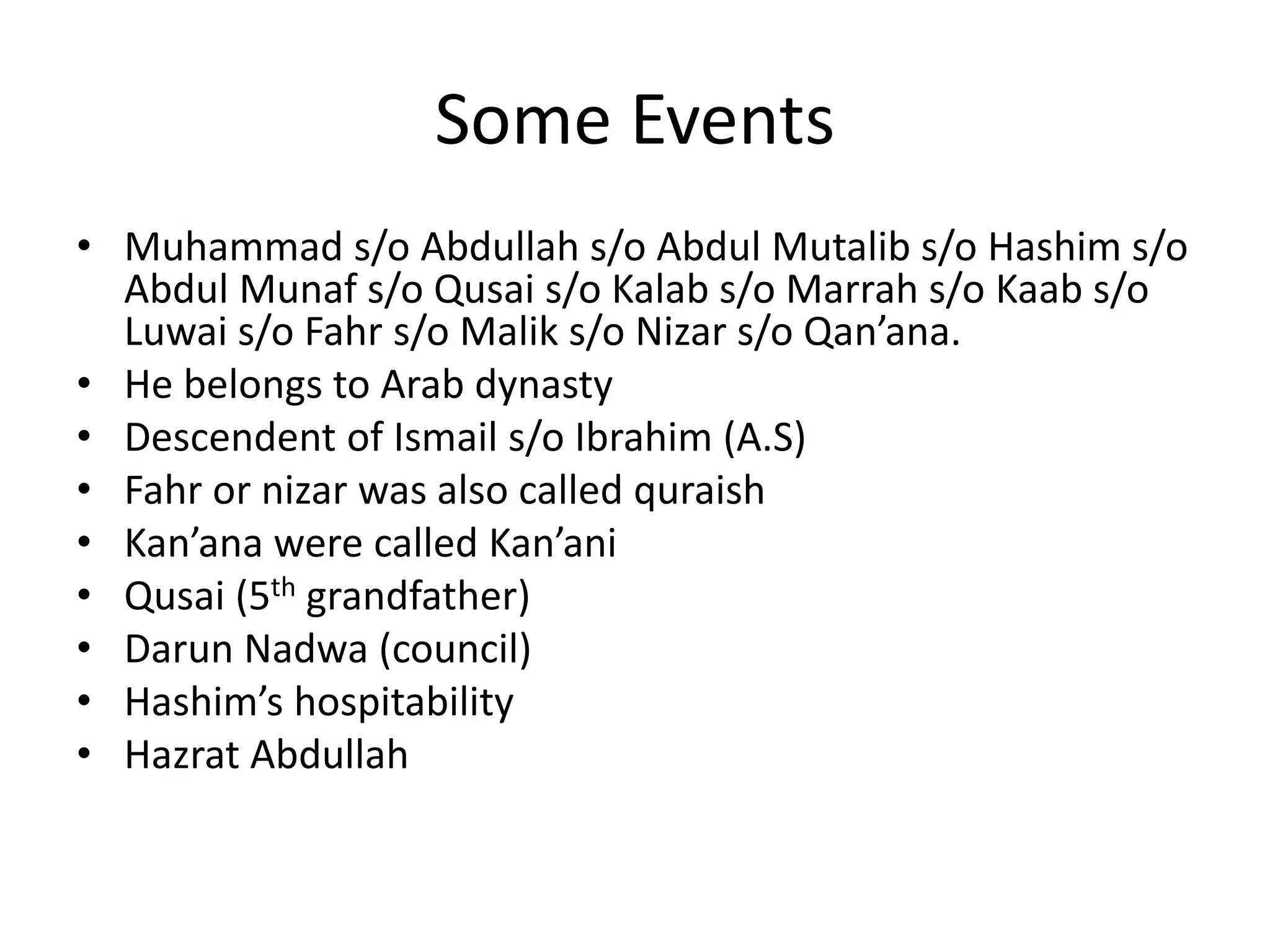 Makki life of the prophet Muhammad (S.A.W)Makki life of the prophet | PPTX