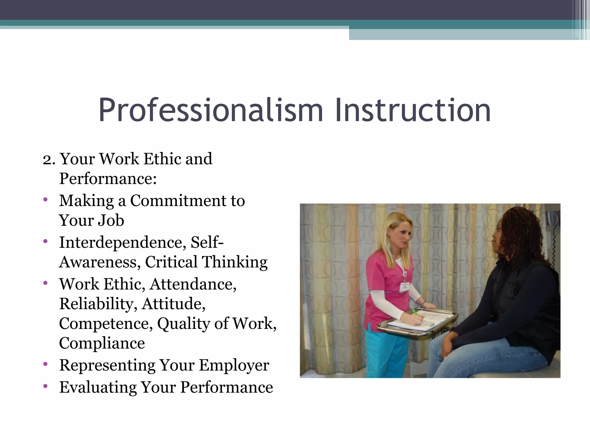 Makely: Teaching Professionalism in Health Care | PPT