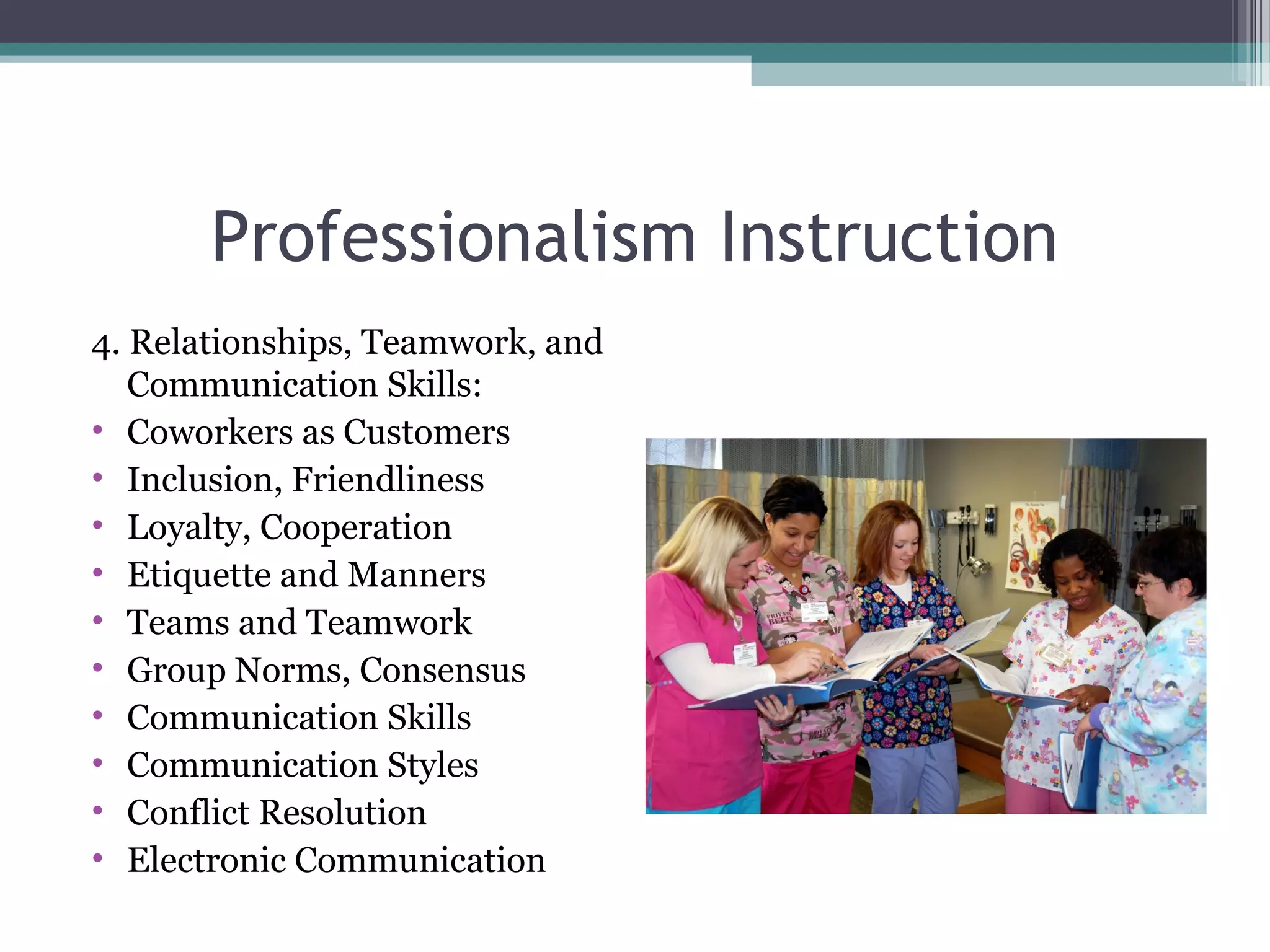 Makely: Teaching Professionalism in Health Care | PPT