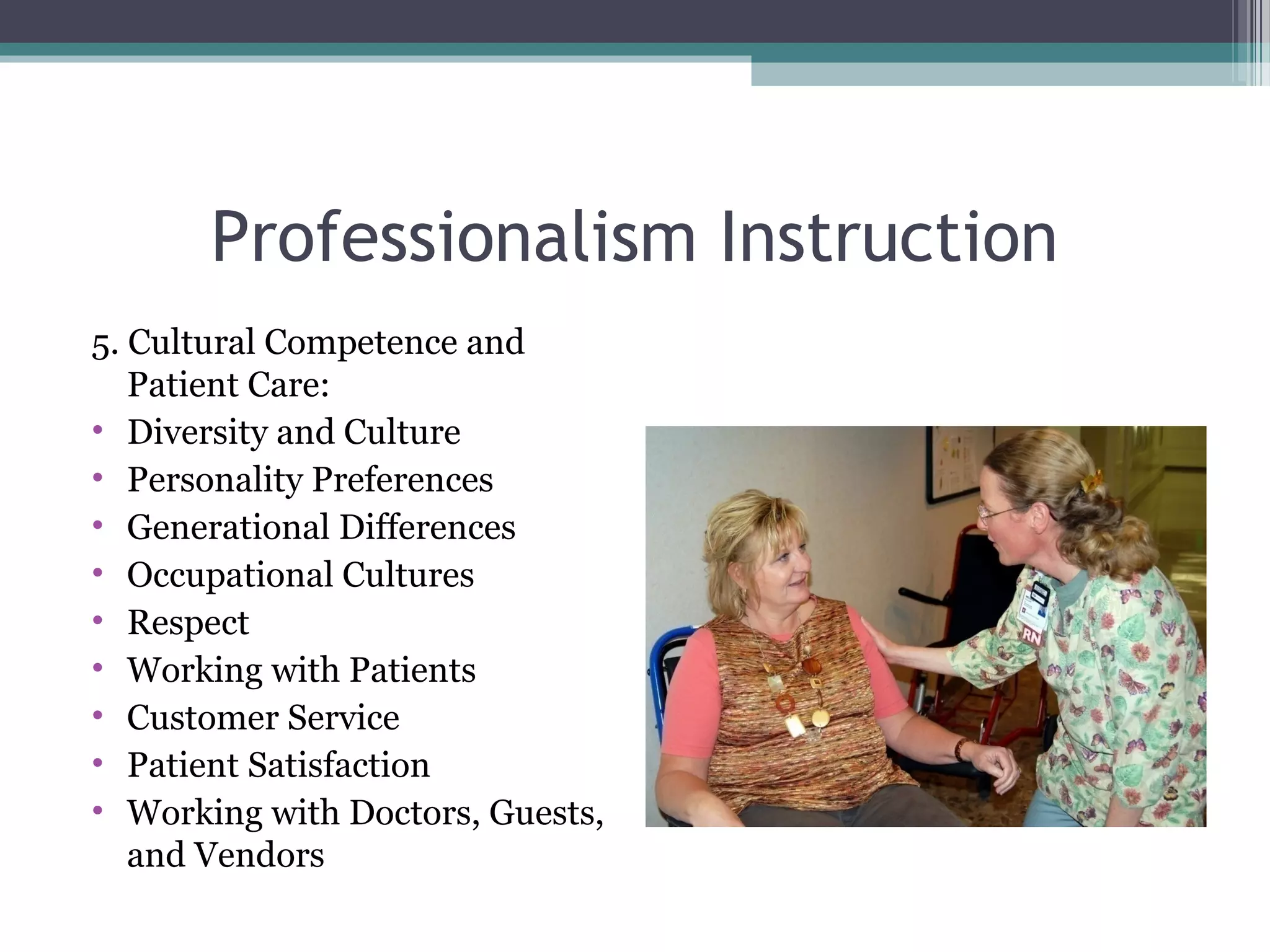 Makely: Teaching Professionalism in Health Care | PPT