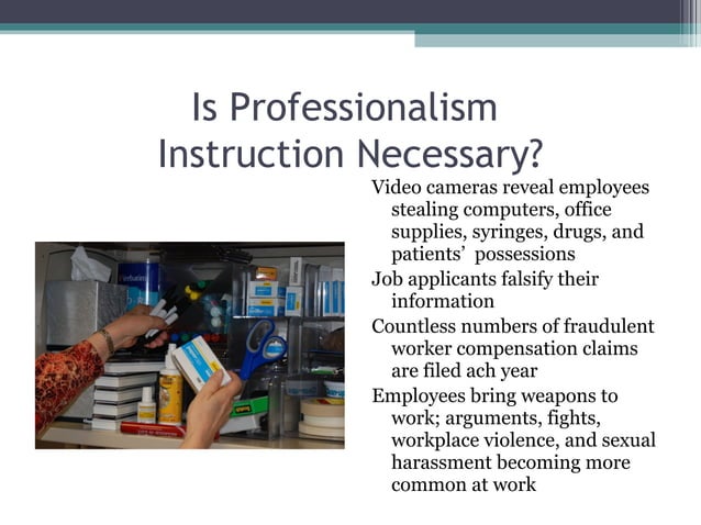 Makely: Teaching Professionalism in Health Care | PPT | Career Advice ...