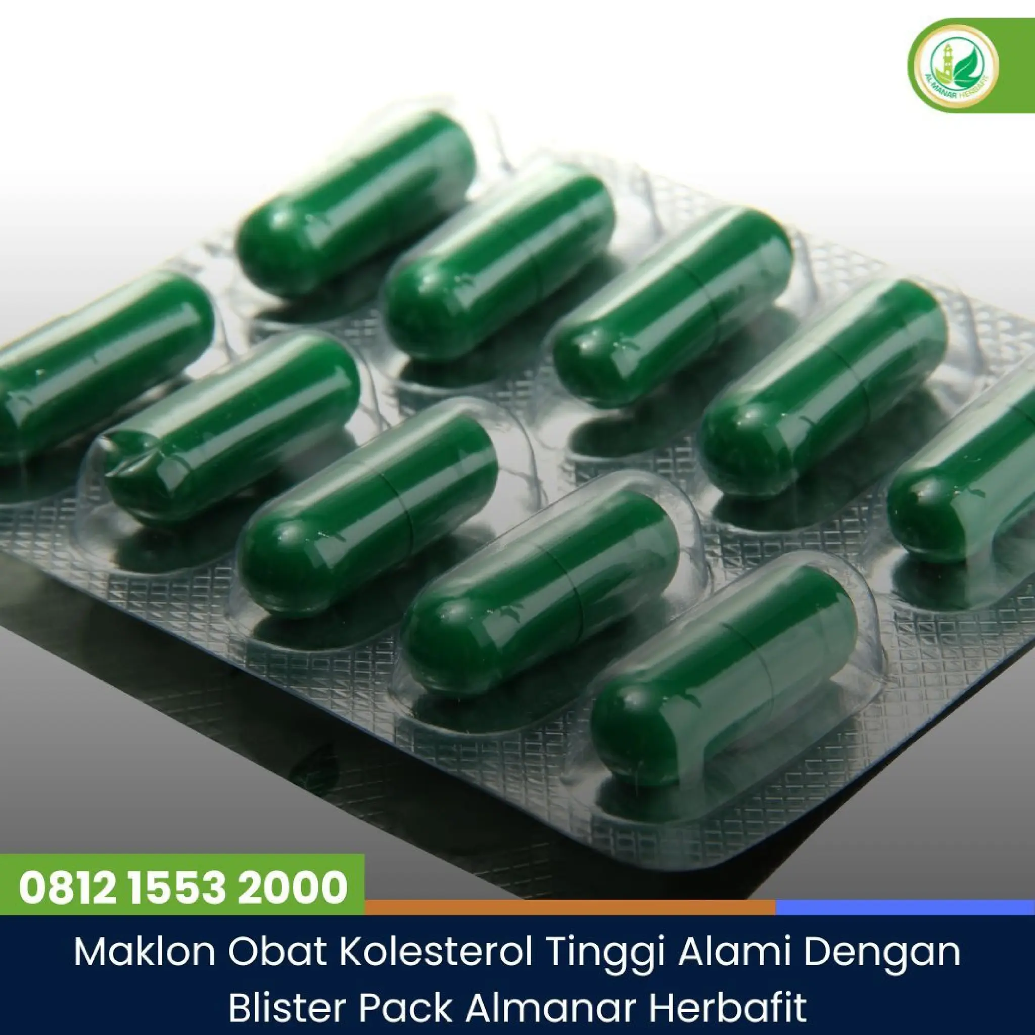 Maklon Obat Kolesterol Tinggi Alami Dengan Blister Pack Almanar ...