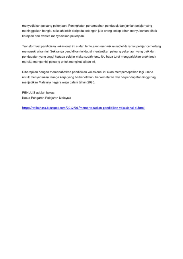 Maklumat kolej vokasional | PDF