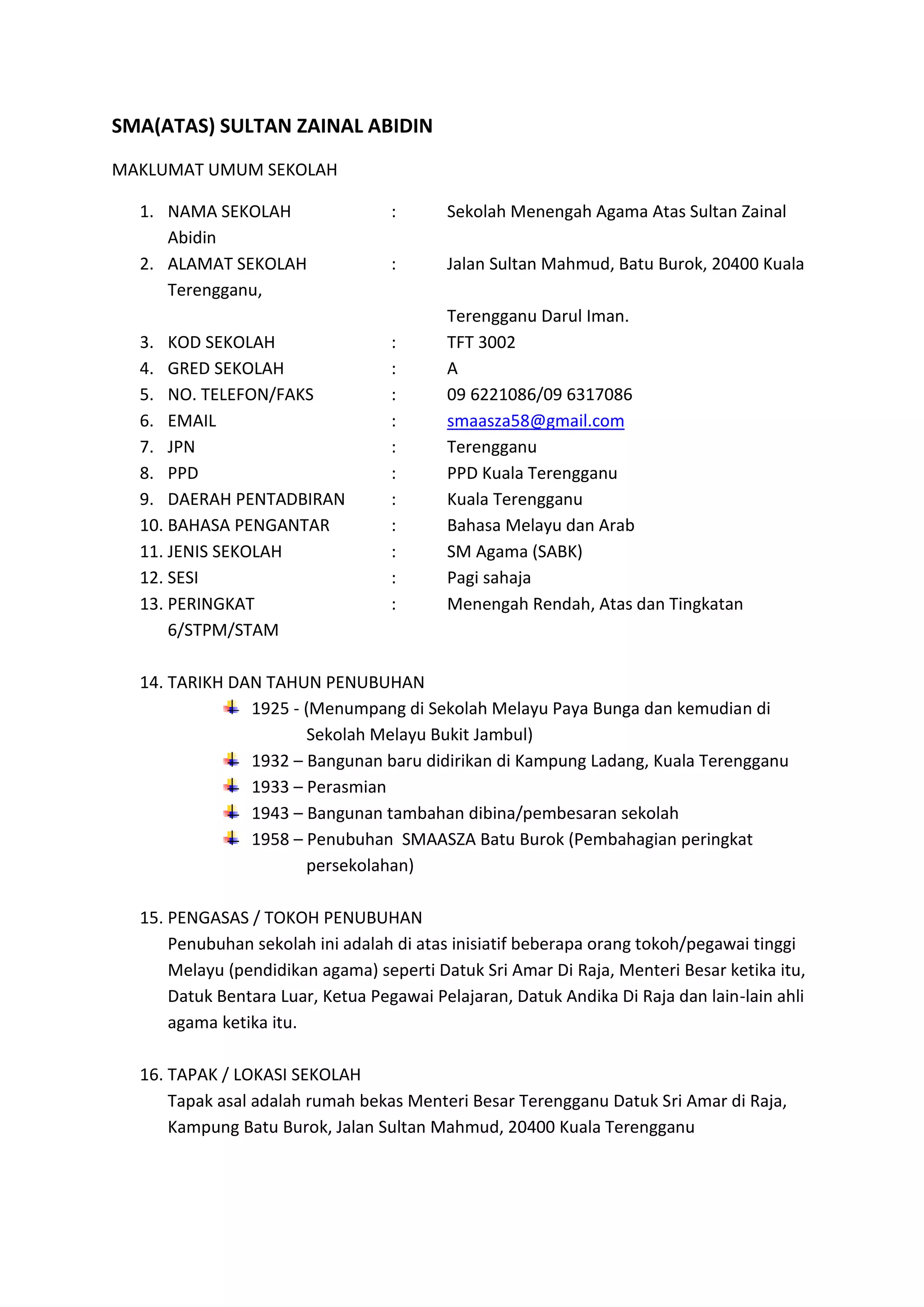 Maklumat smaasza | DOCX