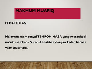 makmum muafiq & masbuk serta sujud sahwi.ppt