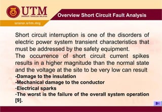 FAULT ANALYSIS USING PSCAD/EMTDC for 150 kV SOUTH SULAWESI TRANSMISSION ...