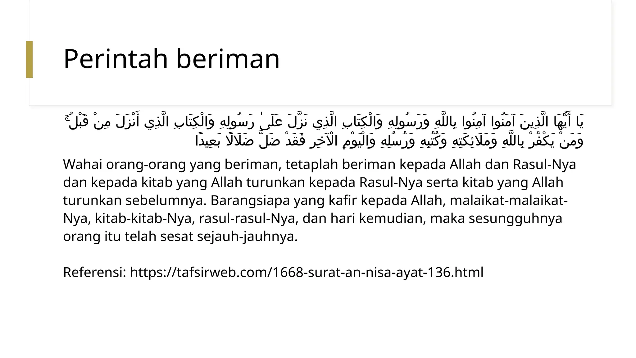 MAKNA DAN CIRI-CIRI ORANG BERIMAN DALAM ISLAM.pptx