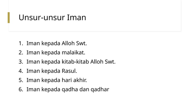 MAKNA DAN CIRI-CIRI ORANG BERIMAN DALAM ISLAM.pptx