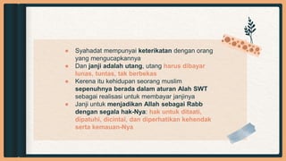 Makna dan Konsekuensi Syahadat Bag 1.pptx