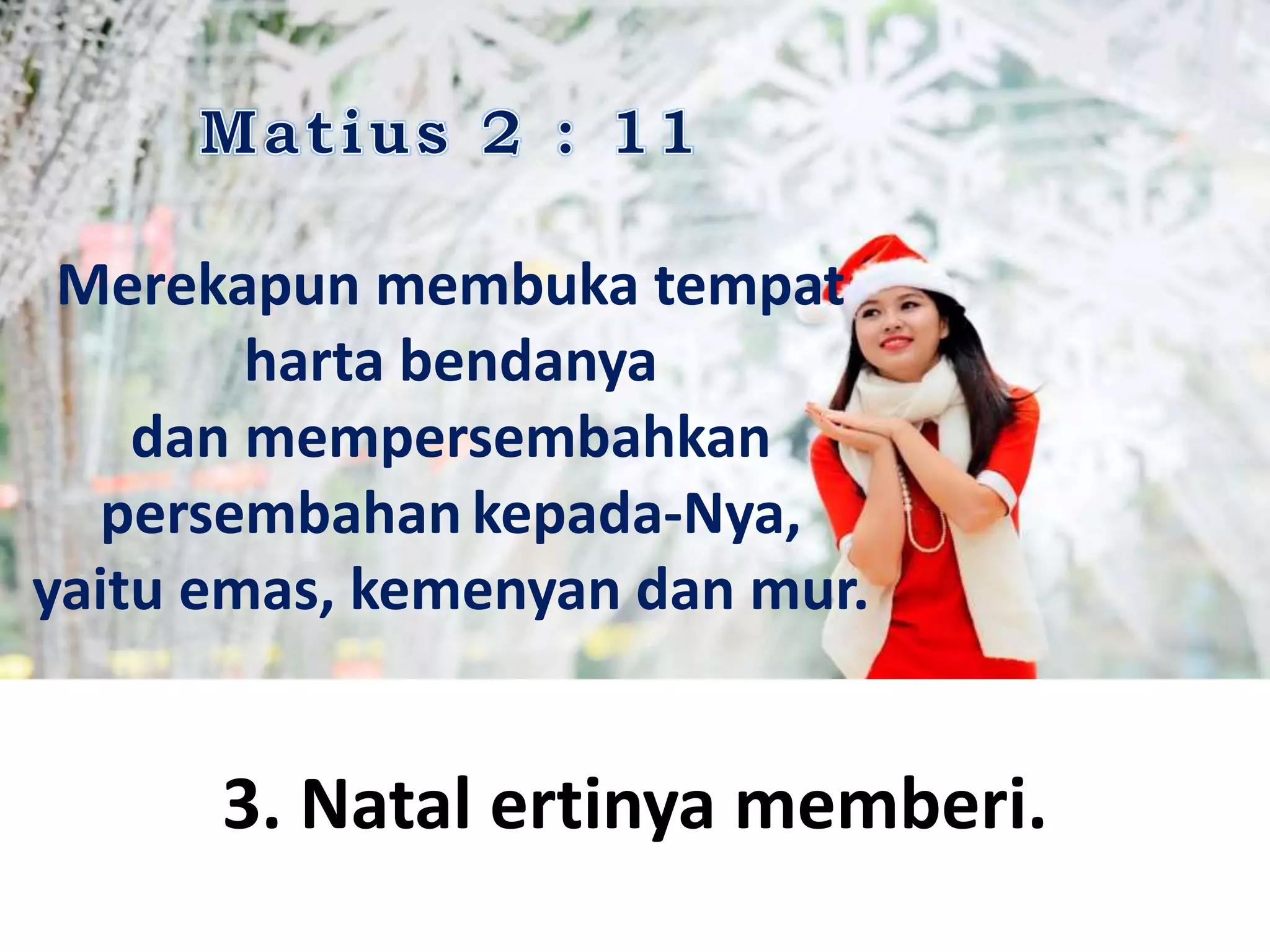 "MAKNA NATAL" | PPT