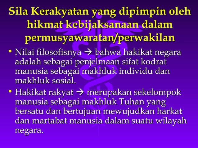 Makna sila sila pancasila | PPT