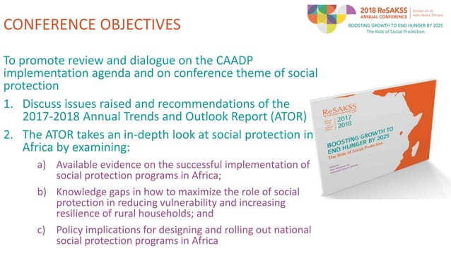 CONFERENCE OBJECTIVES & EXPECTED OUTCOMES | PPT