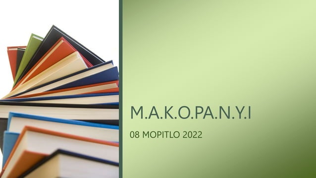 MAKOPANYI PRESENTATION-2022.pptx | Educational Assessment | Education