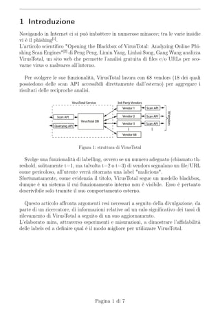 Extended summary of "Opening the Blackbox of VirusTotal: Analyzing Online Phishing Scan Engines ...