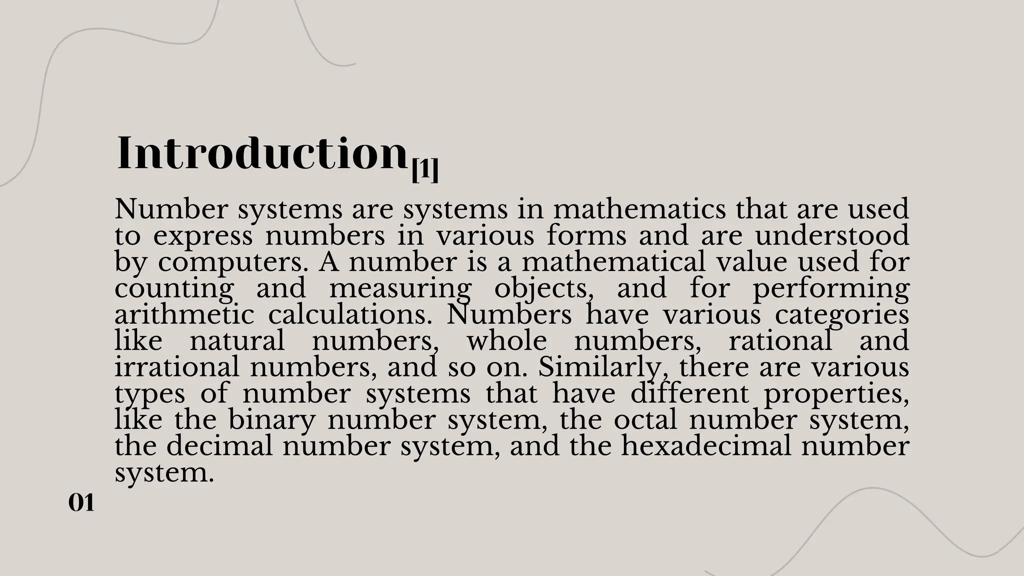 Understanding Number Systems: The Fundamental Concept in Mathematics ...