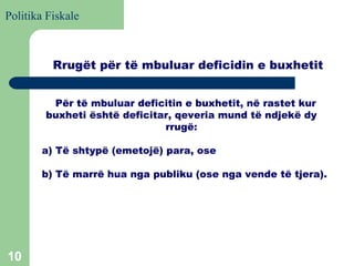 Makro : politika fiskale | PPT
