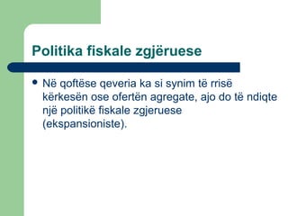 Makro : politika fiskale | PPT