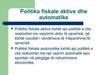 Makro : politika fiskale | PPT